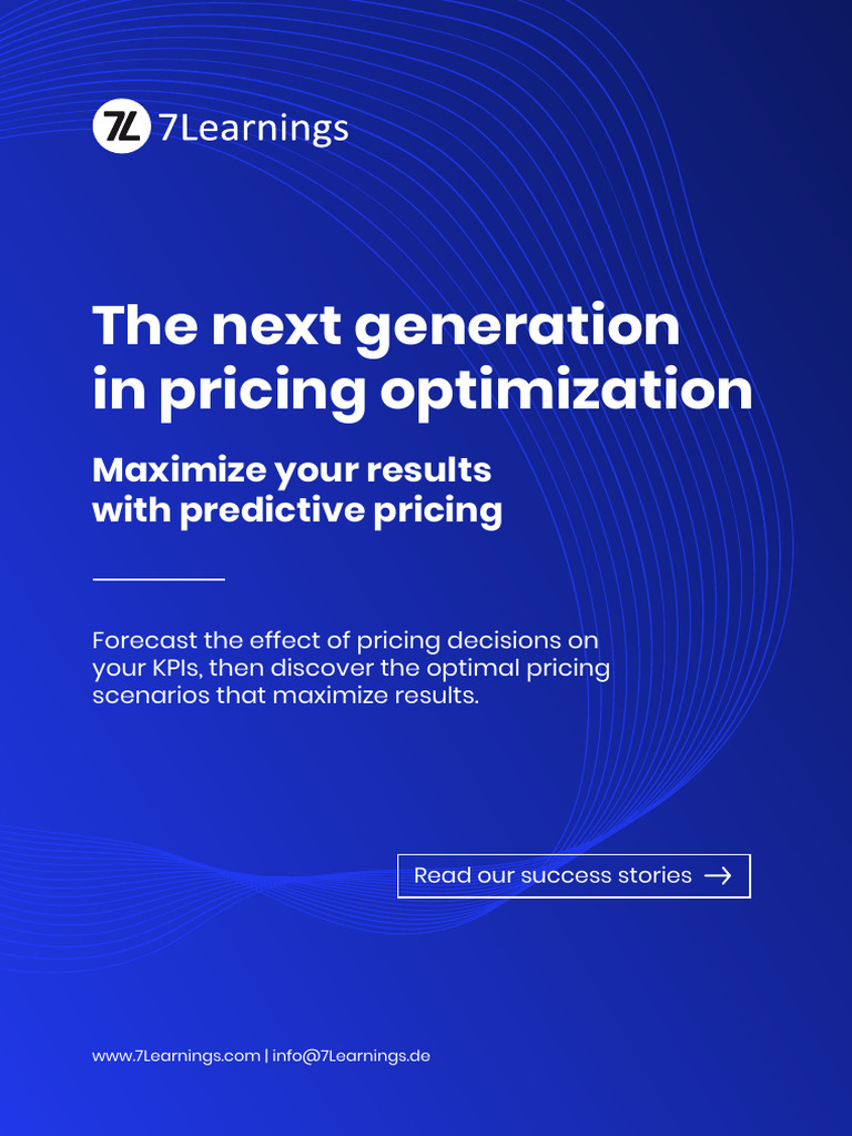 7L Predictive Pricing | Download Free PDF | Pricing | Profit (Economics)