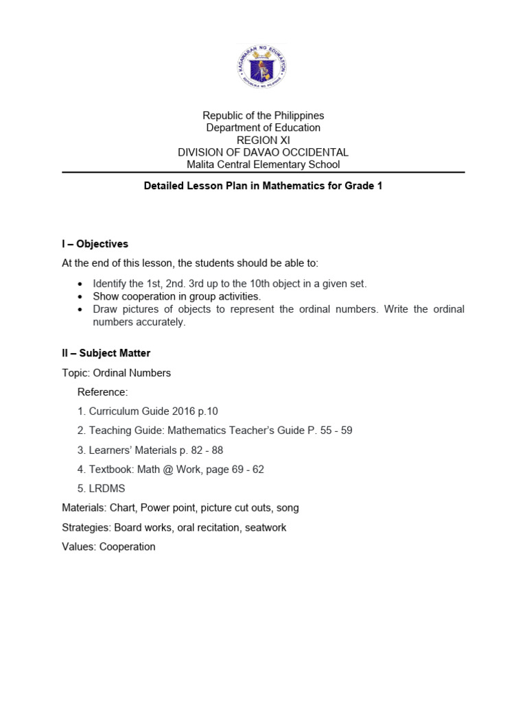 Lesson Plan | Download Free PDF | Lesson Plan | Education Theory