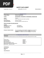 Great Value Bleach MSDS Sheet | PDF | Personal Protective Equipment | Water