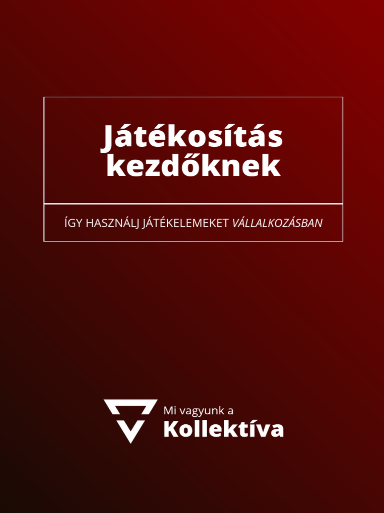KOLLEKTIVA Jatekositas Kezdoknek | PDF