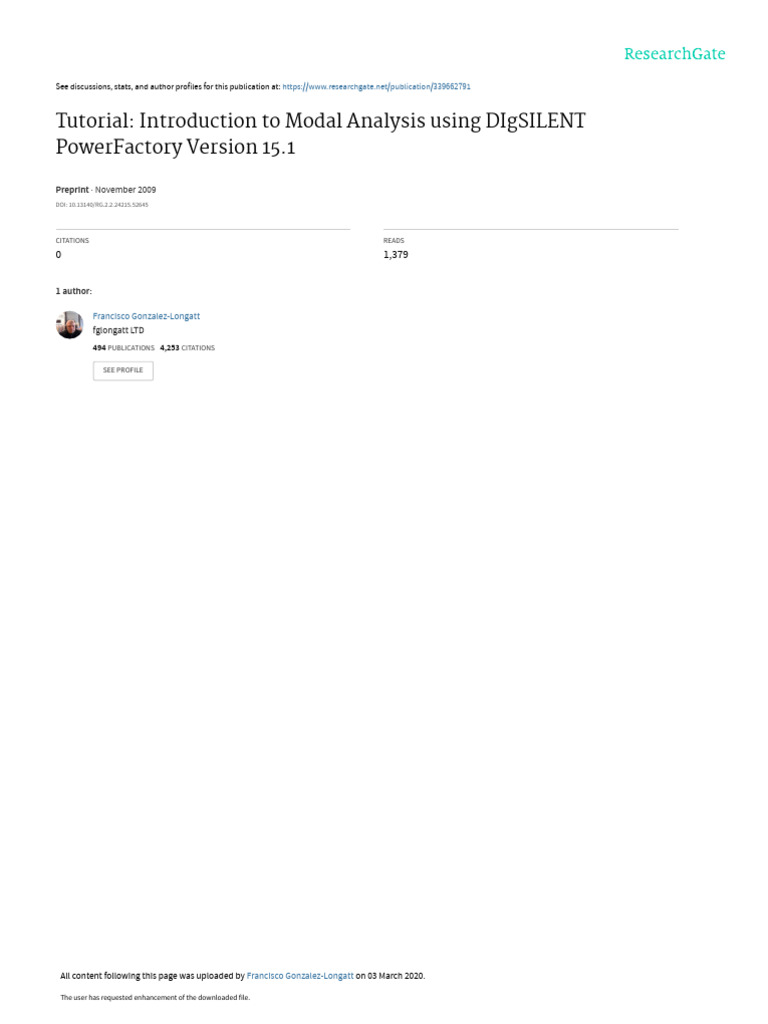 Tutorial_Modal_Analysis | PDF