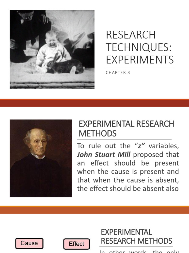 3.1 - Experimental Methods | Download Free PDF | Experiment | Causality