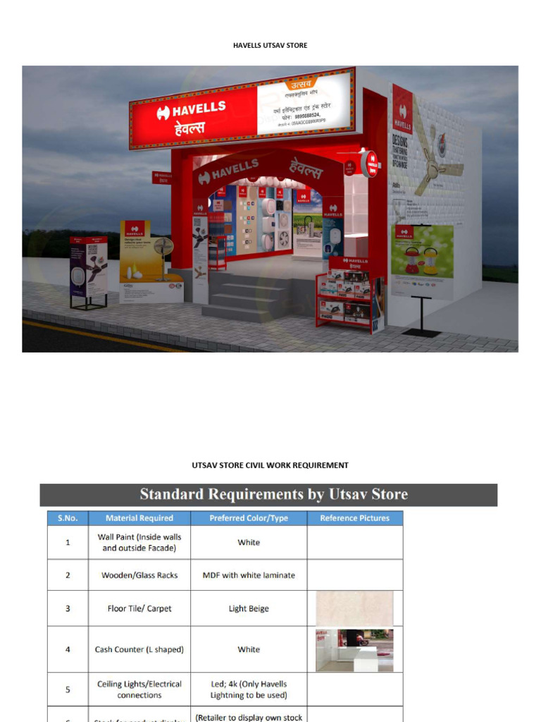 Havells Utsav Store PDF | PDF