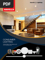 Wipro Lighting Cut Sheet | PDF | Lighting | Fluorescent Lamp