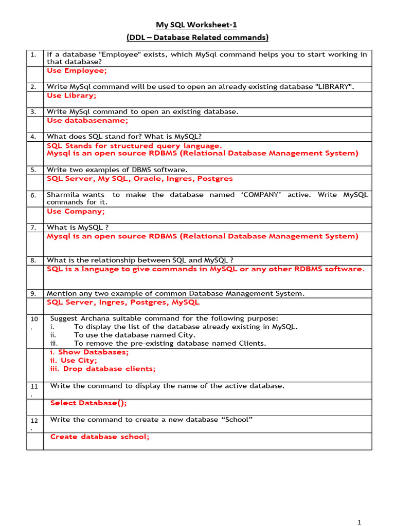 12CSQuestion_BankMYSQL (1) | PDF | Relational Database | Table (Database)