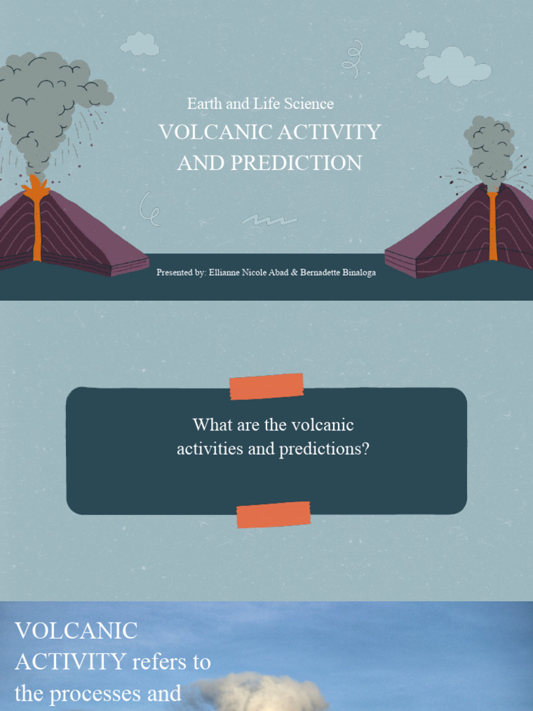 Volcanic Activity and Prediction | PDF