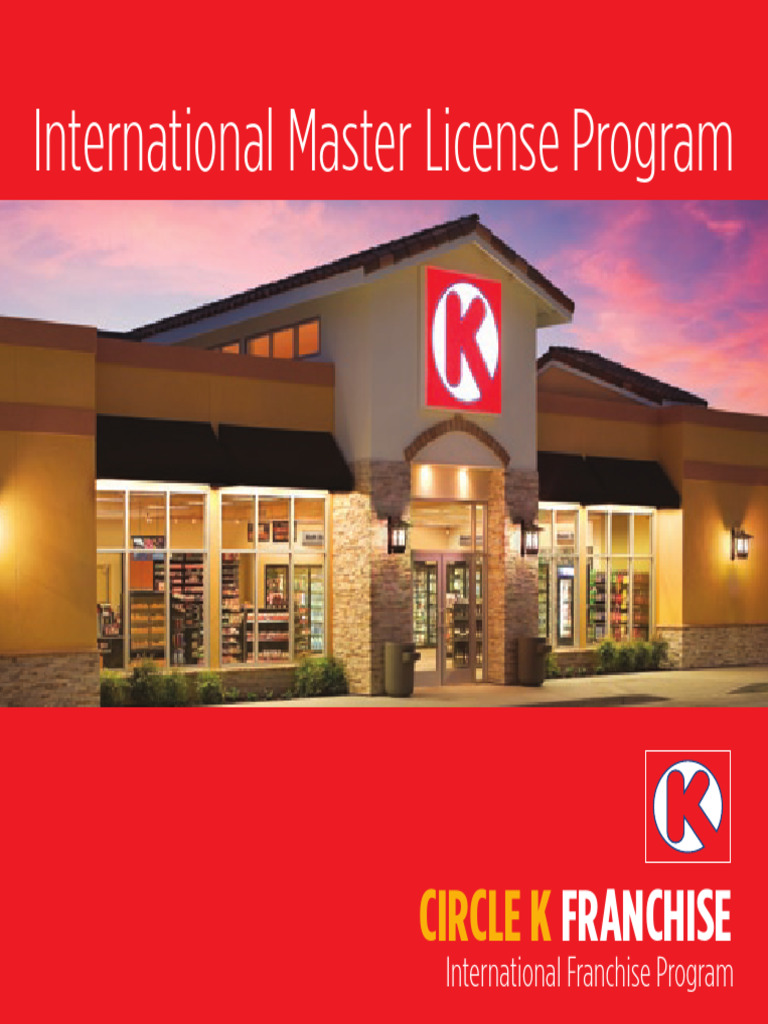Circle K International Franchise Brochure v2 | PDF | Retail | Pearl River Delta