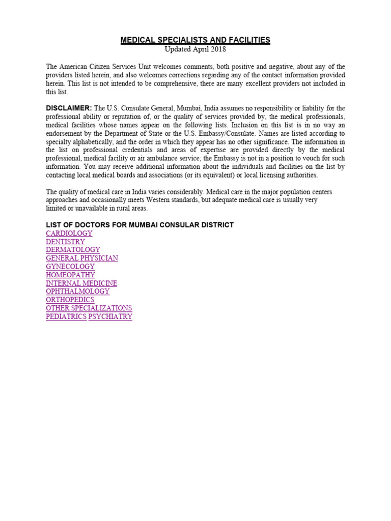 2018 List of Doctors | PDF | Dental Degree | Dentistry