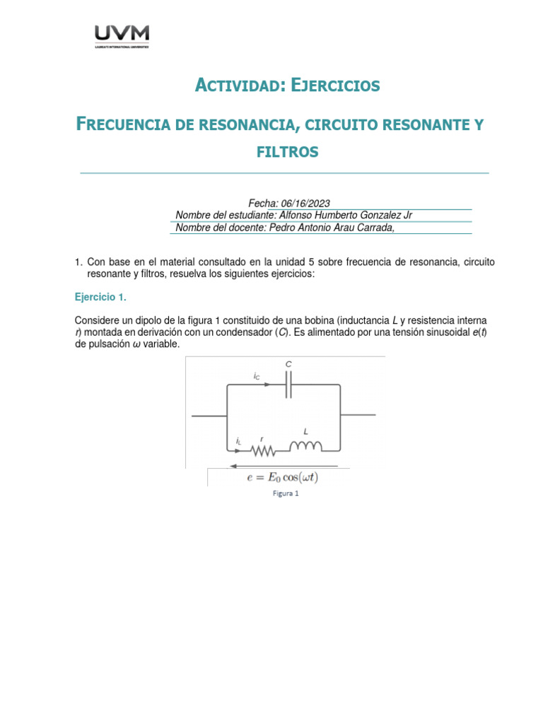 15_AGHJ | PDF | Filtro electronico | Resonancia