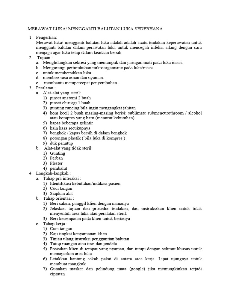 Panduan Merawat Luka dan Kolostomi | PDF