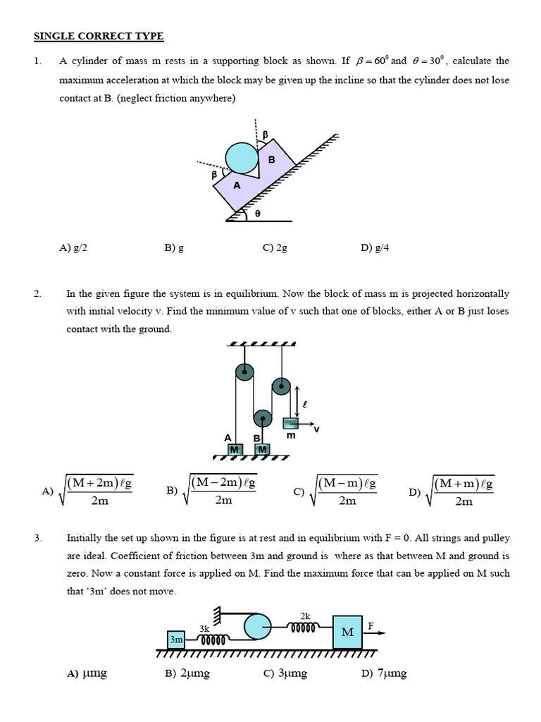 INSP Champs 2022 NLM 1 final | PDF | Force | Friction