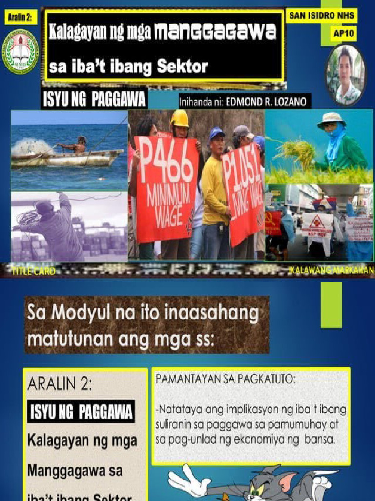 Isyu Sa Paggawa Part 2 | PDF