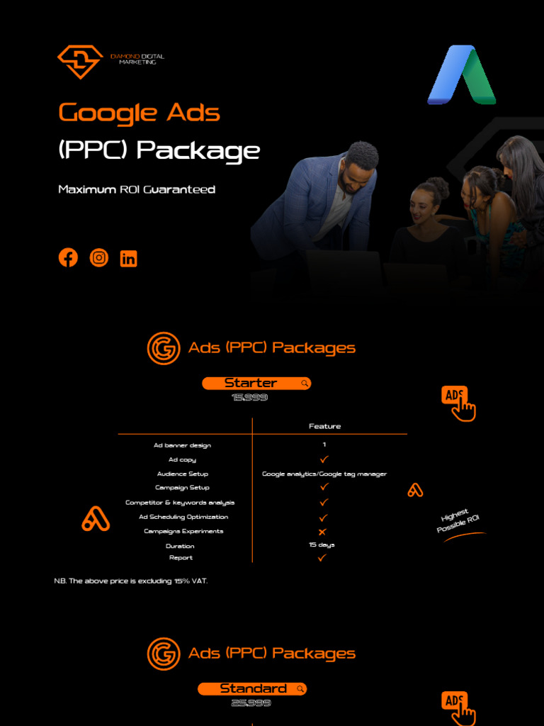 Diamond Google Ads Package | PDF