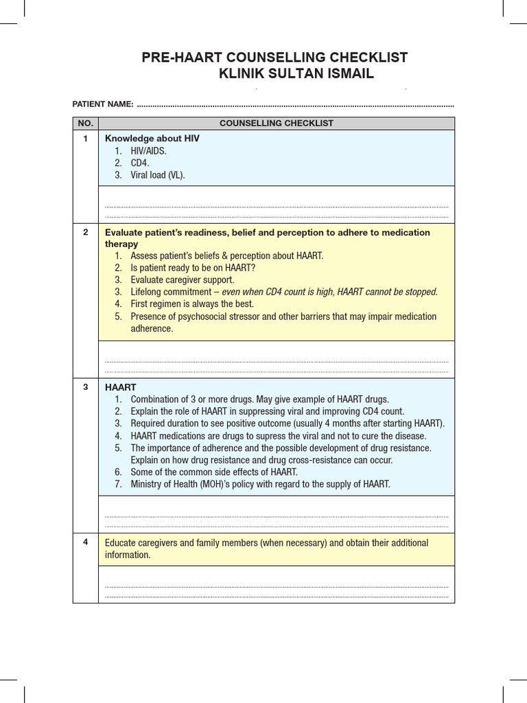 Protocol RVD HAART | PDF