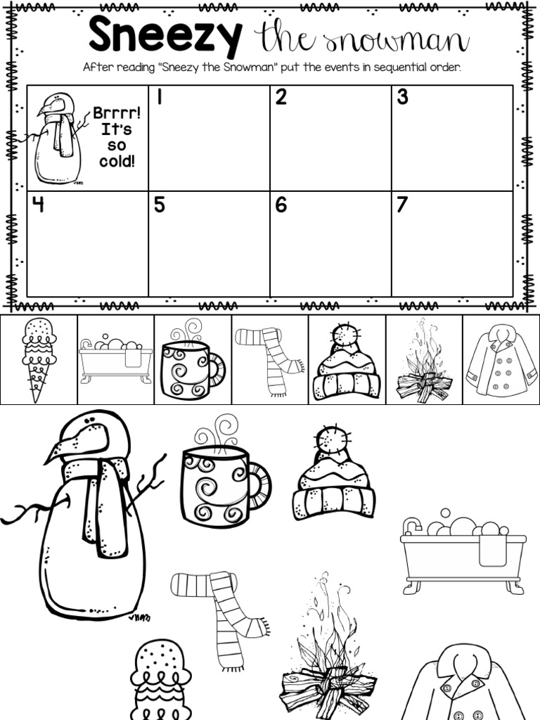 Sneezy the Snowman Sequence | PDF