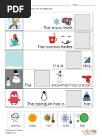 Winter Reading Comprehension Worksheet | PDF | Snow