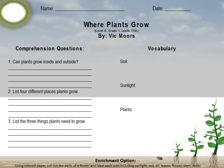 Understanding Plant Growth Locations | PDF