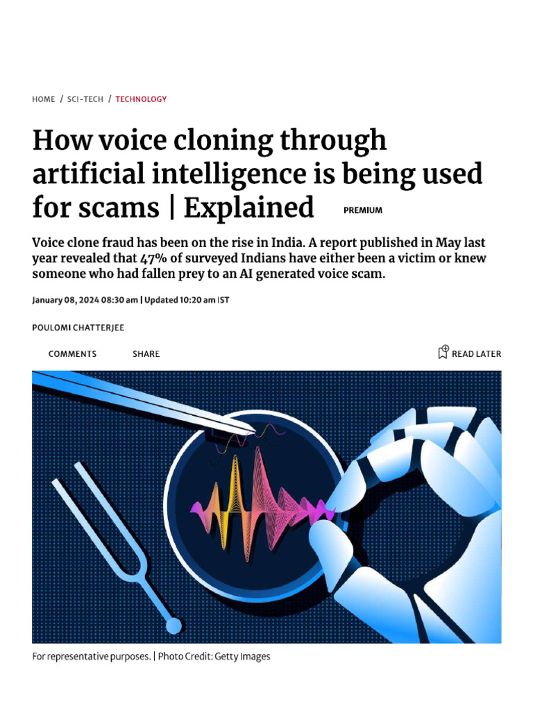 How Voice Cloning Through Artificial Intelligence Is Being Used For ...