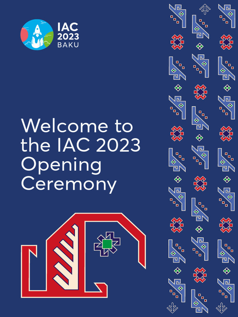 IAC 2023: Baku's Space Legacy | PDF | Social Science