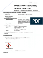 Enamel Paint MSDS | PDF | Occupational Safety And Health | Safety