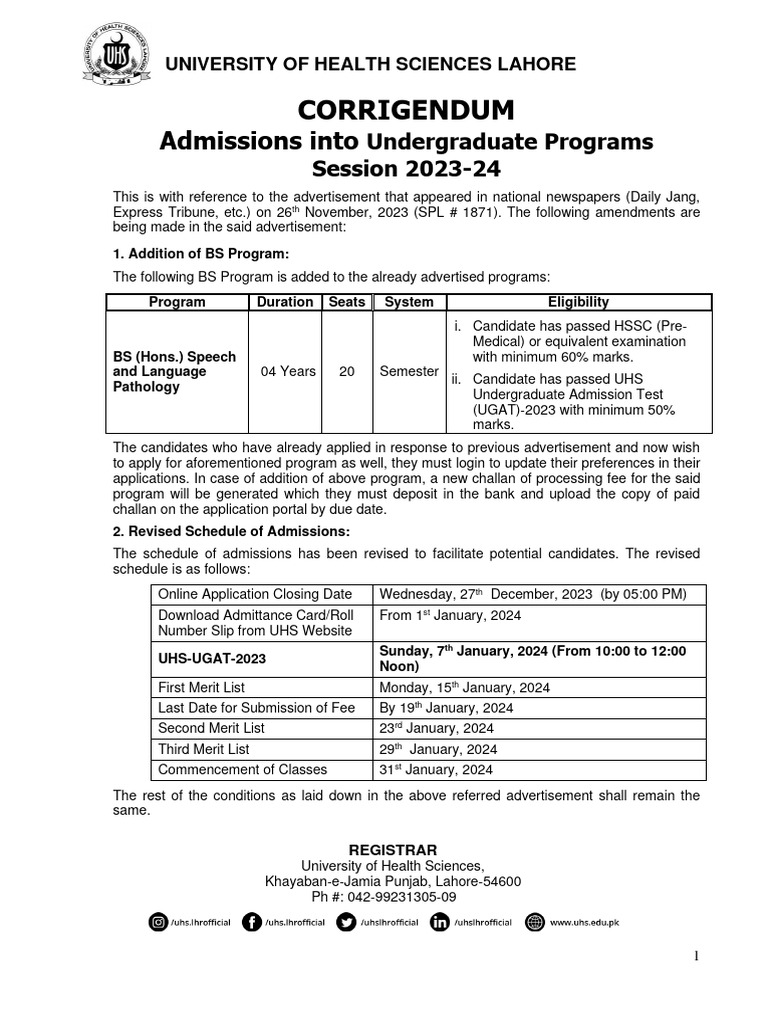 Cor Ribs Program | PDF