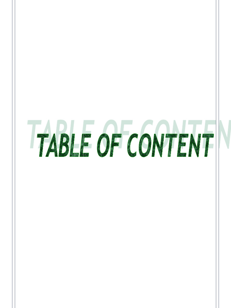 Table of Content | PDF
