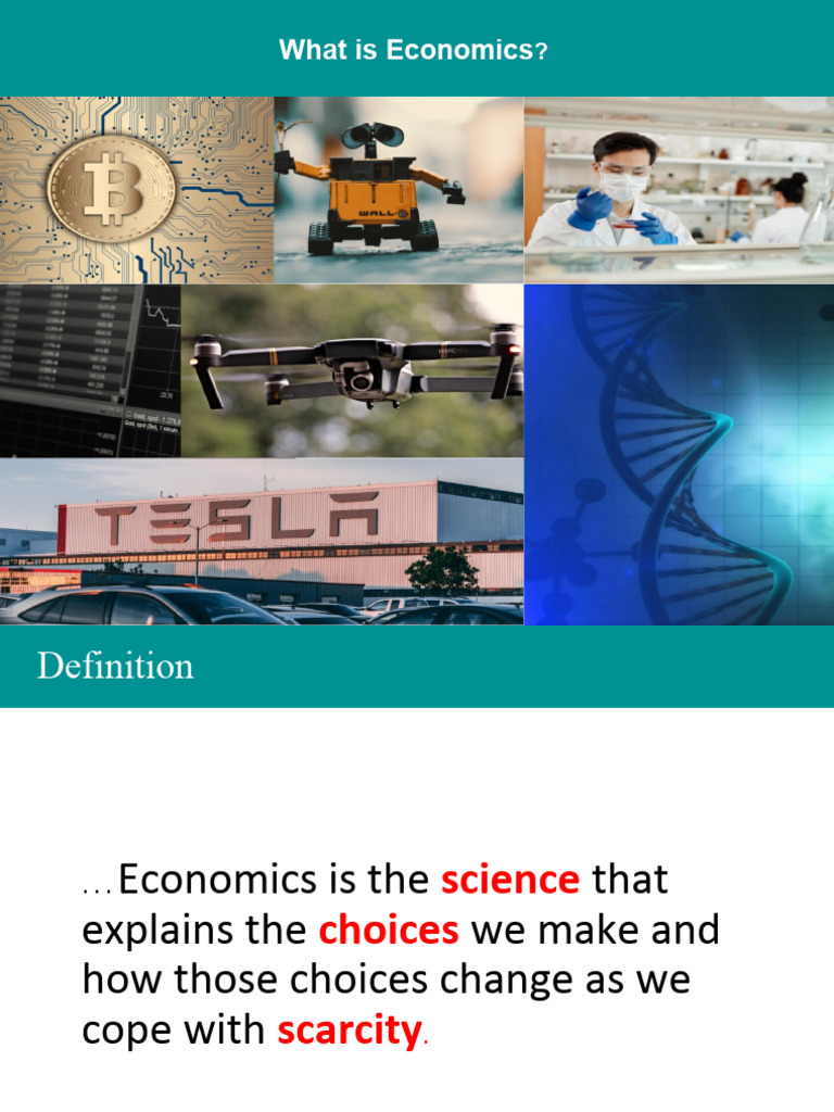 ECO211 What Is Economics Lecture #1 | PDF | Scientific Method | Science