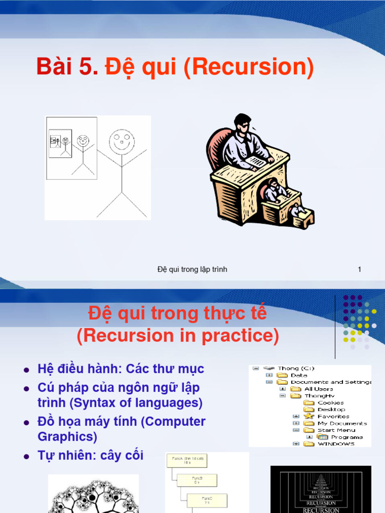 Lecture 5 - Recursive | PDF