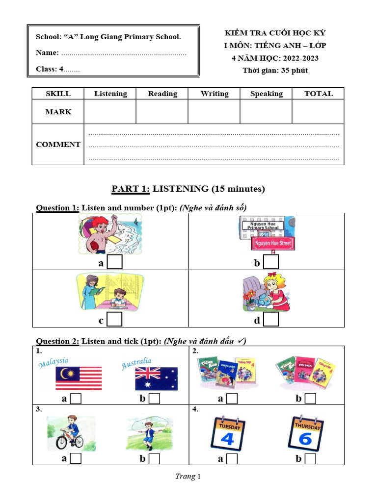 Test Ta4 CK1 22-23 | PDF