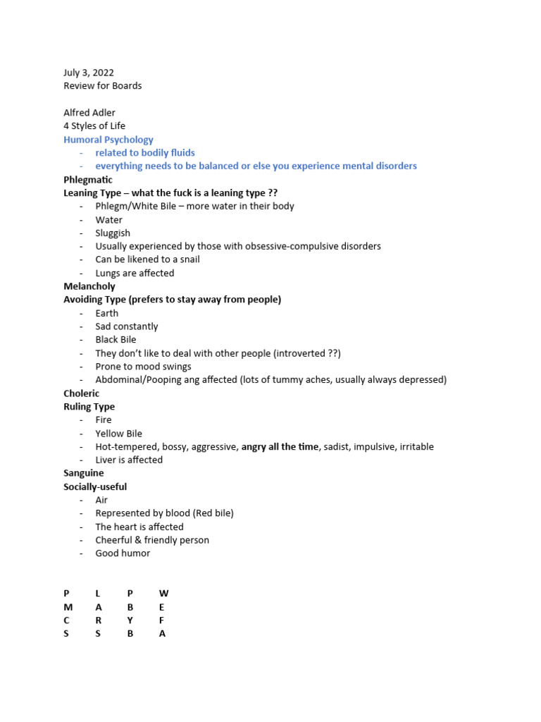 7.3 Test Taking Skills | PDF | Schizophrenia | Psychosis