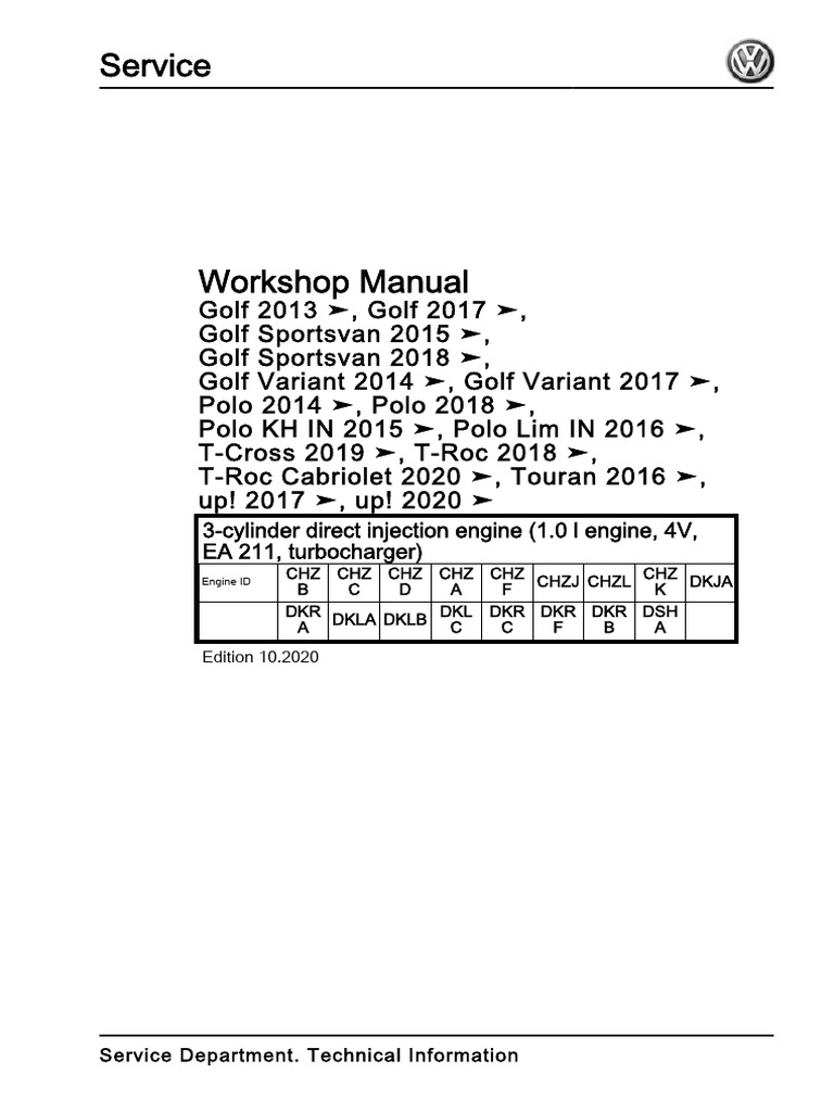 Engine CHZB CHZC CHZD Chza CHZF CHZJ CHZL CHZK Dkja Dkra Dkla DKLB DKLC ...