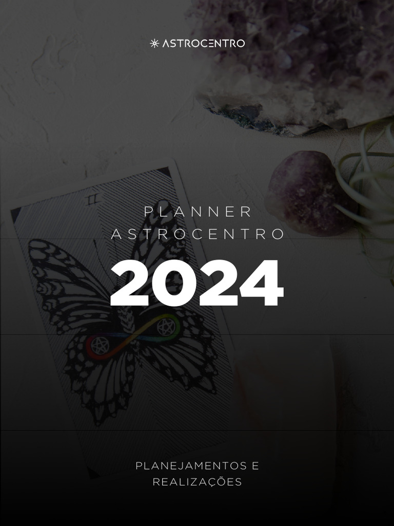 Planner Astrocentro 2024 | PDF | Lua | Terra