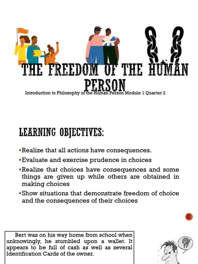 The Freedom of The Human Person | PDF