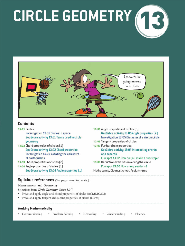 Ch 13 Circle Geometry | PDF