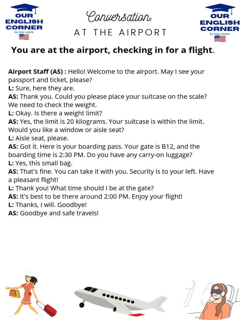 Airport / Plane Conversation | PDF