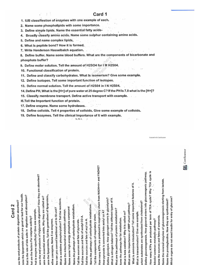 Bio Prof Viva Pdf