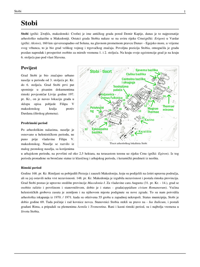Stobi | PDF