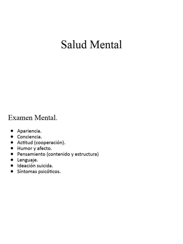 Dosis AD y Salud Mental en General | PDF | Trastorno depresivo mayor ...