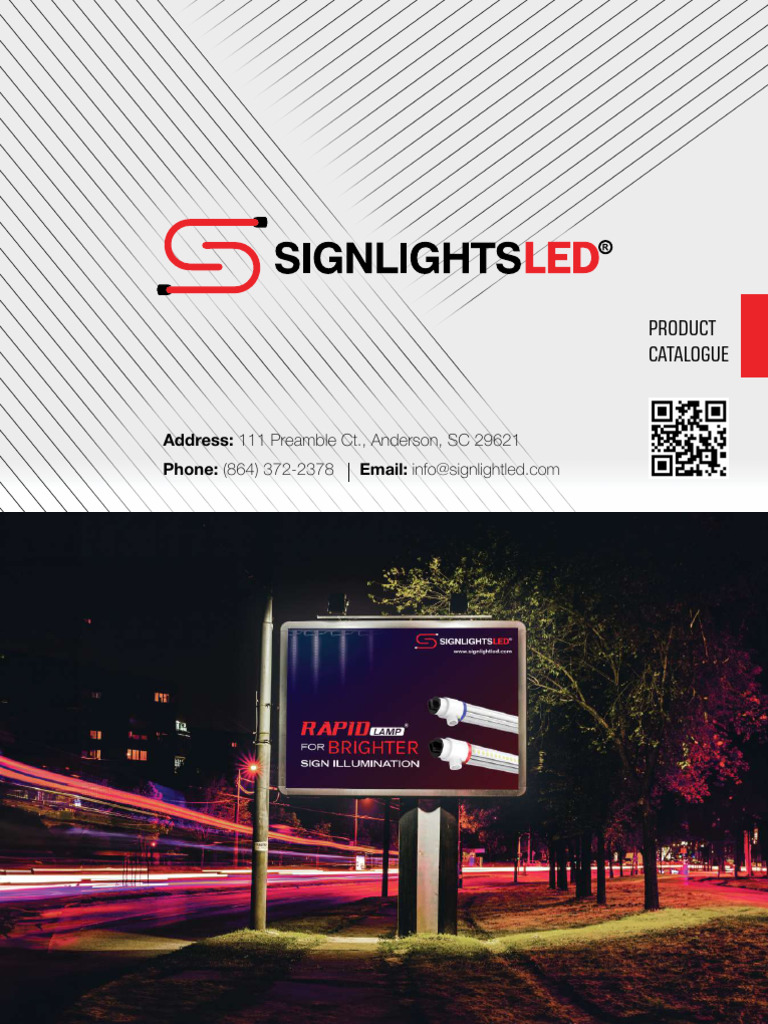 Explore Signlight LED's Product Catalog | PDF | Alternating Current | Light Emitting Diode