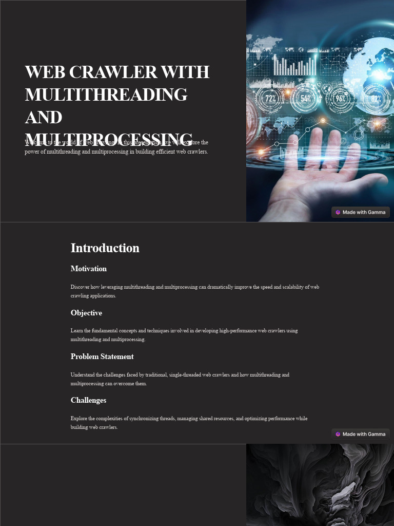 Web Crawler With Multithreading and Multiprocessing | PDF