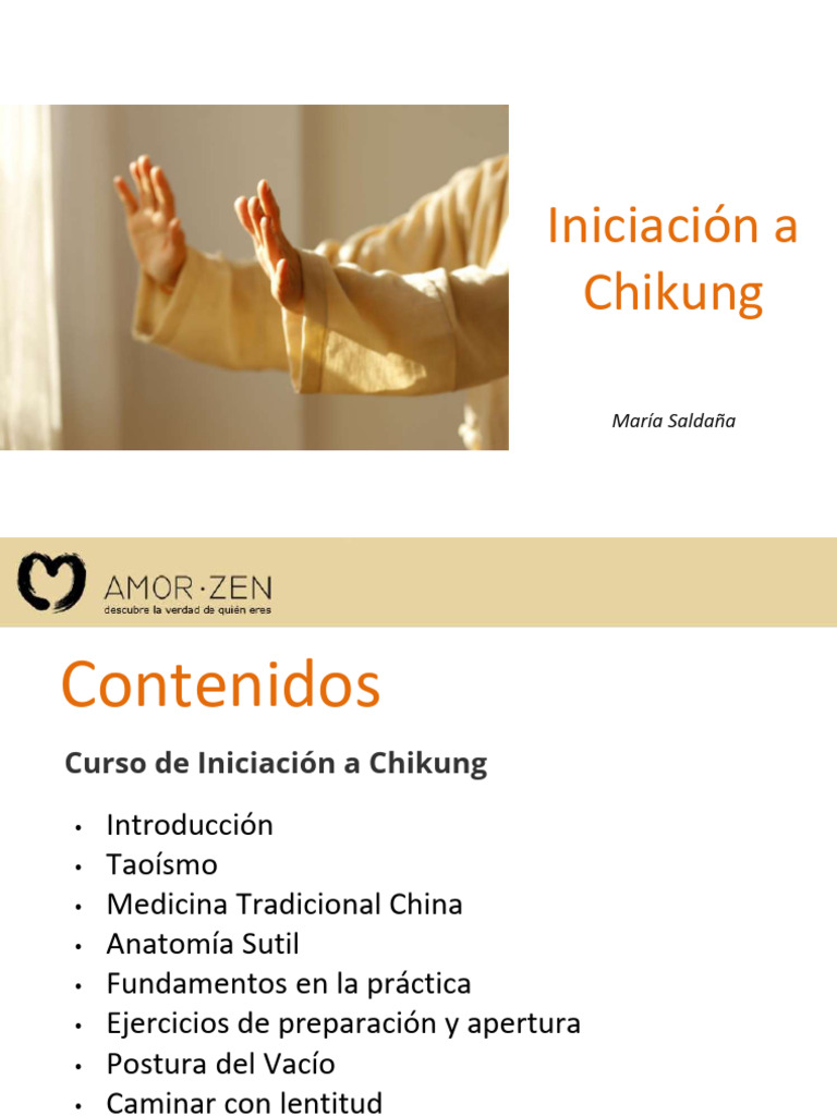 1 Iniciacion Chikung Amor Zen | PDF | Qigong | Qi