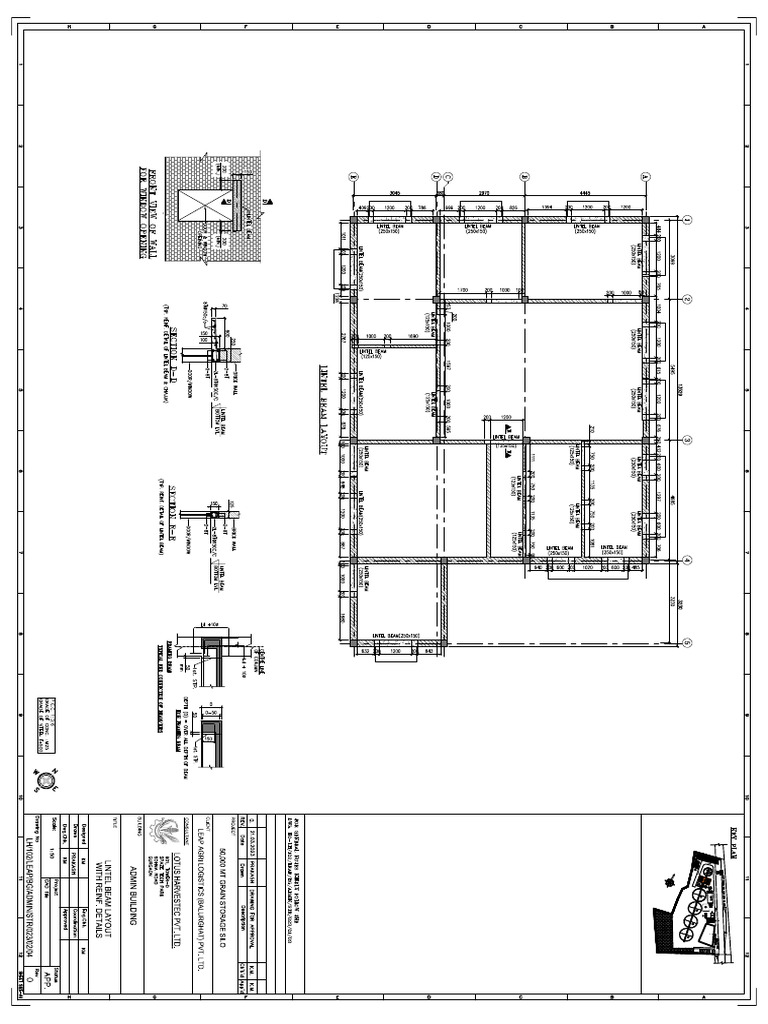 Civil Drawing for Admin Leap-balurghat Model3 | PDF