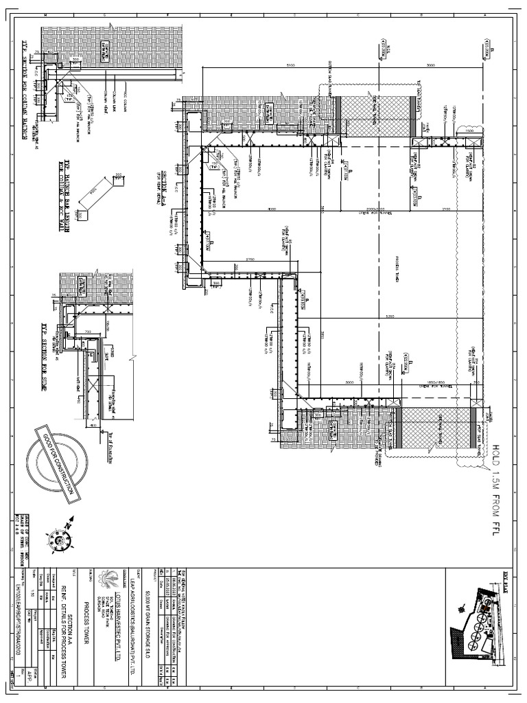 Civil Drawing of Process Tower For Balurghat (08!06!2023) r1 (1) Model1 ...