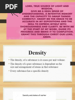 Density Powerpoint | PDF | Buoyancy | Nature