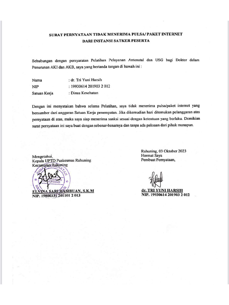 Surat Paket | PDF