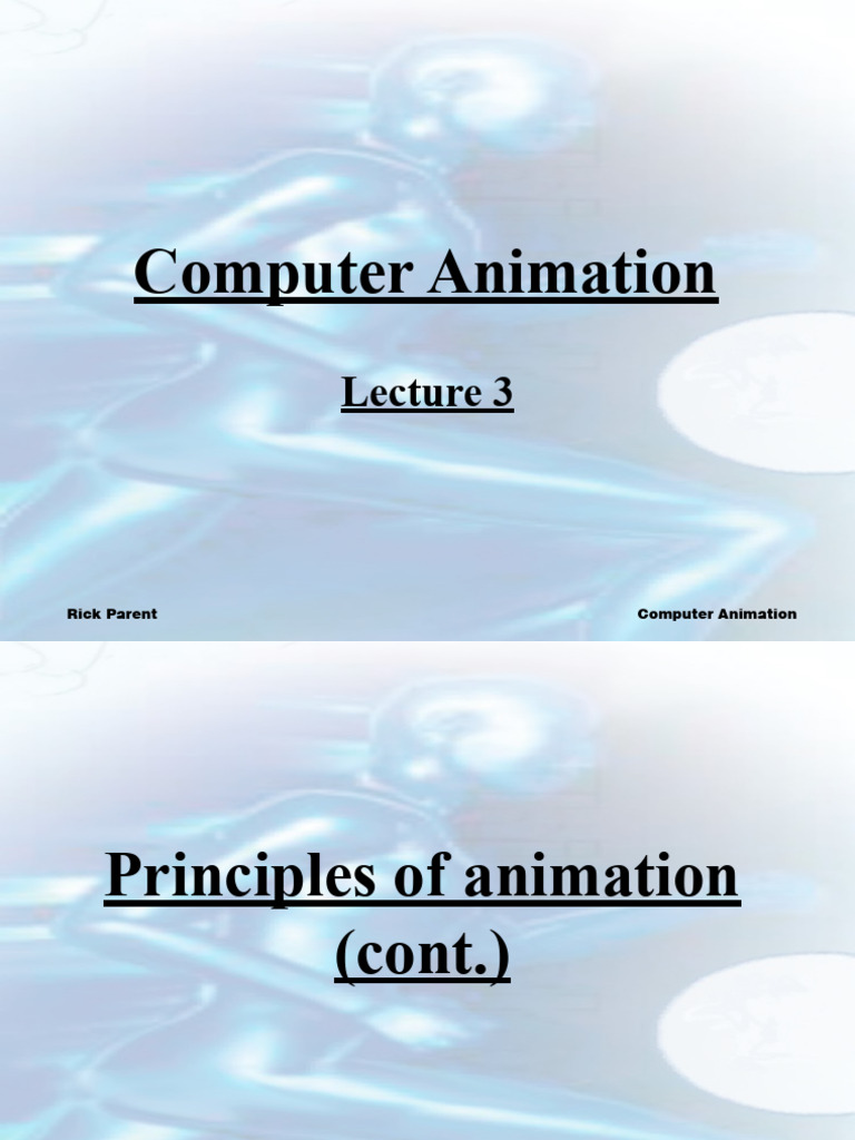 Lecture 3 - Without Videos | PDF | Animation