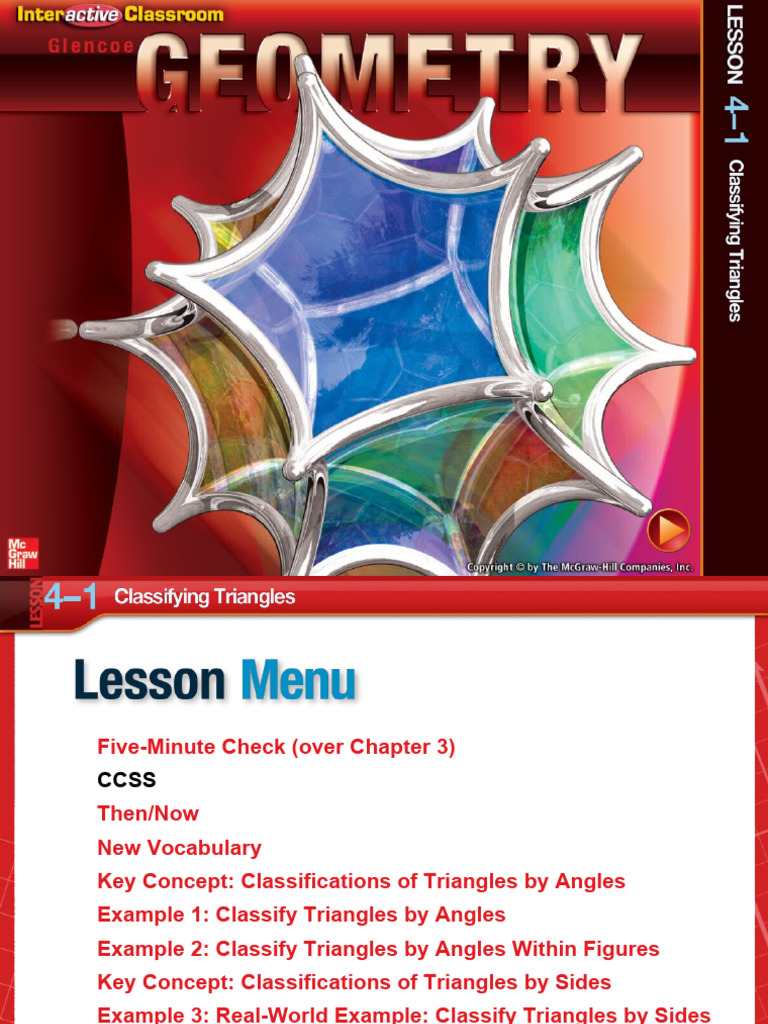 4-1 Classifying Triangles Powerpoint | Download Free PDF | Triangle | Angle