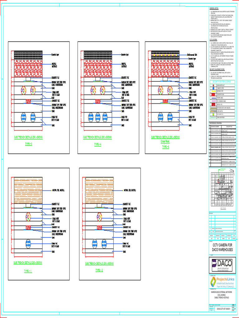 EX00 CCTV DT XX0001 002003 REV 01 Layout | Download Free PDF | Network ...