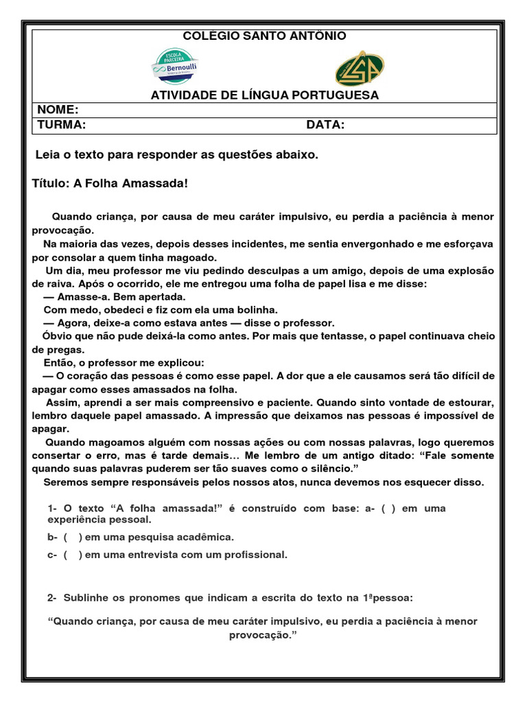 Atividade Extra | PDF