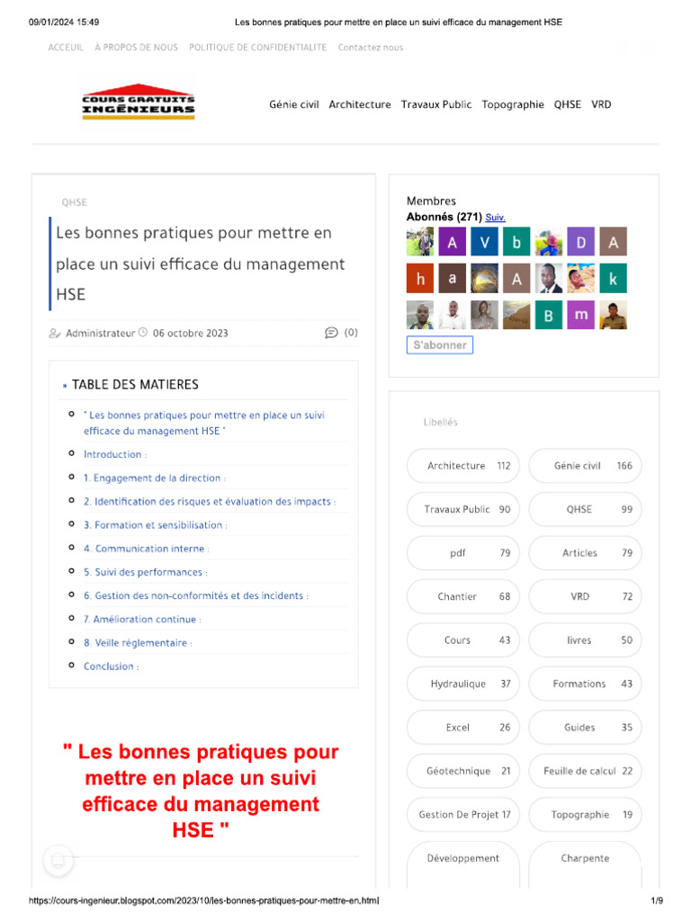 Les bonnes pratiques pour mettre en place un suivi efficace du ... Les bonnes pratiques pour mettre en place un suivi efficace du ...